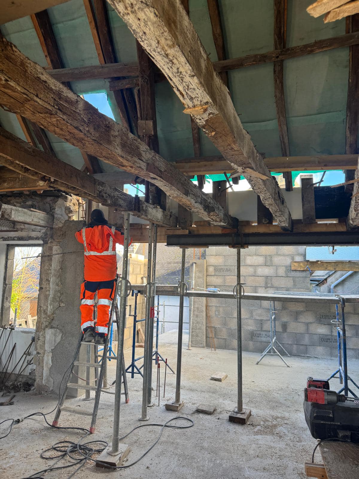 RETOUR EN IMAGES – POINT CHANTIER GRANGE CHIRAC ET MAISON GOÛT - Sainte ...